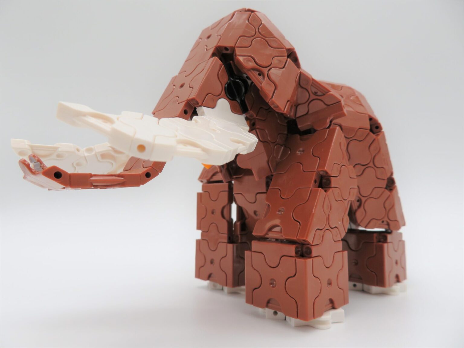 【知育玩具・ブロック】LaQ（ラキュ―）アニマルワールド『マンモス』をつくってみた！【おもちゃレビュー】｜ありいっちゃんブログ