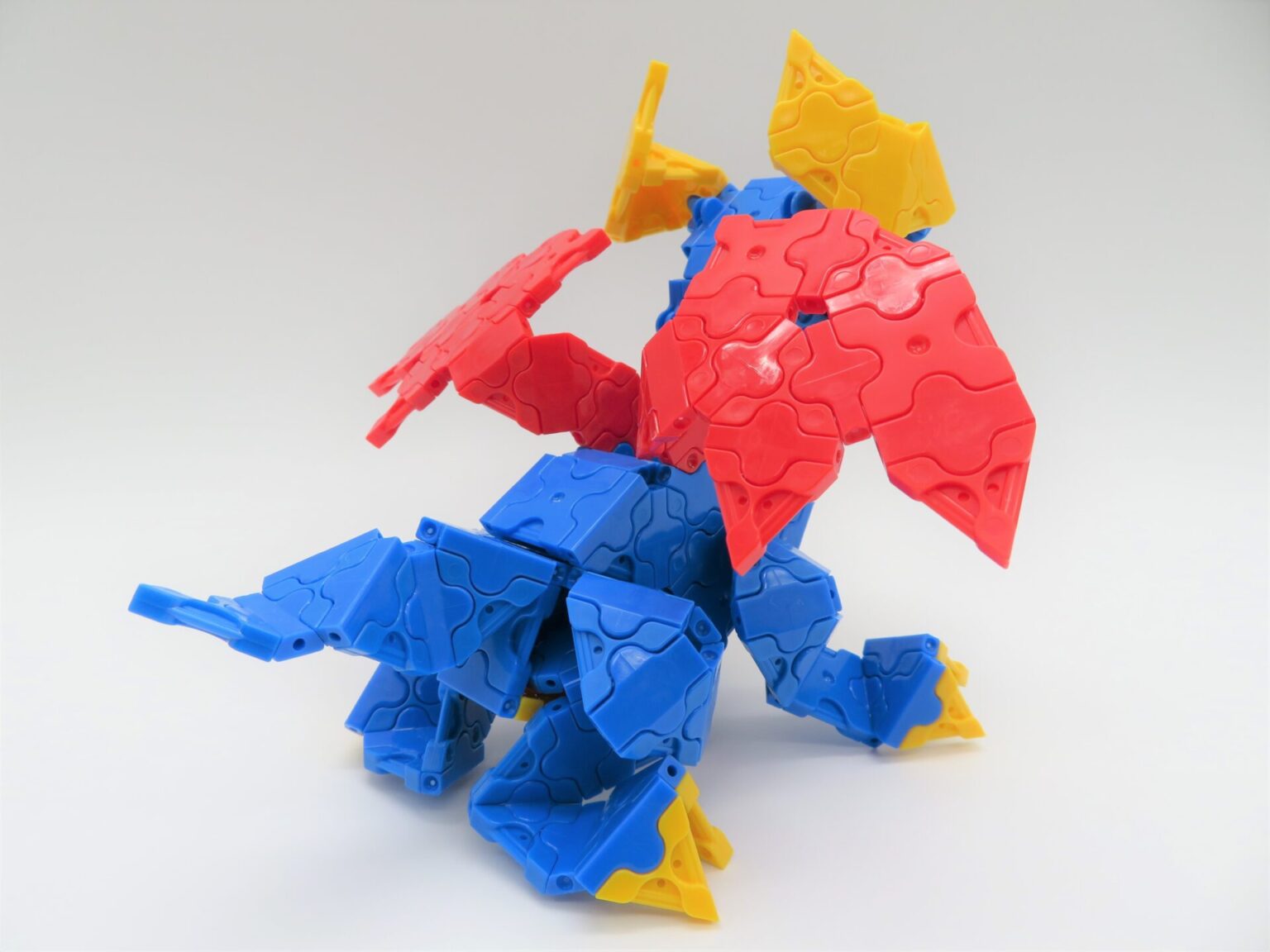 【知育玩具・ブロック】LaQ（ラキュ―）ミスティカルビースト『ドラゴン』をつくってみた！【おもちゃレビュー】｜ありいっちゃんブログ