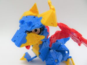 【知育玩具・ブロック】LaQ（ラキュ―）ミスティカルビースト『ドラゴン』をつくってみた！【おもちゃレビュー】｜ありいっちゃんブログ