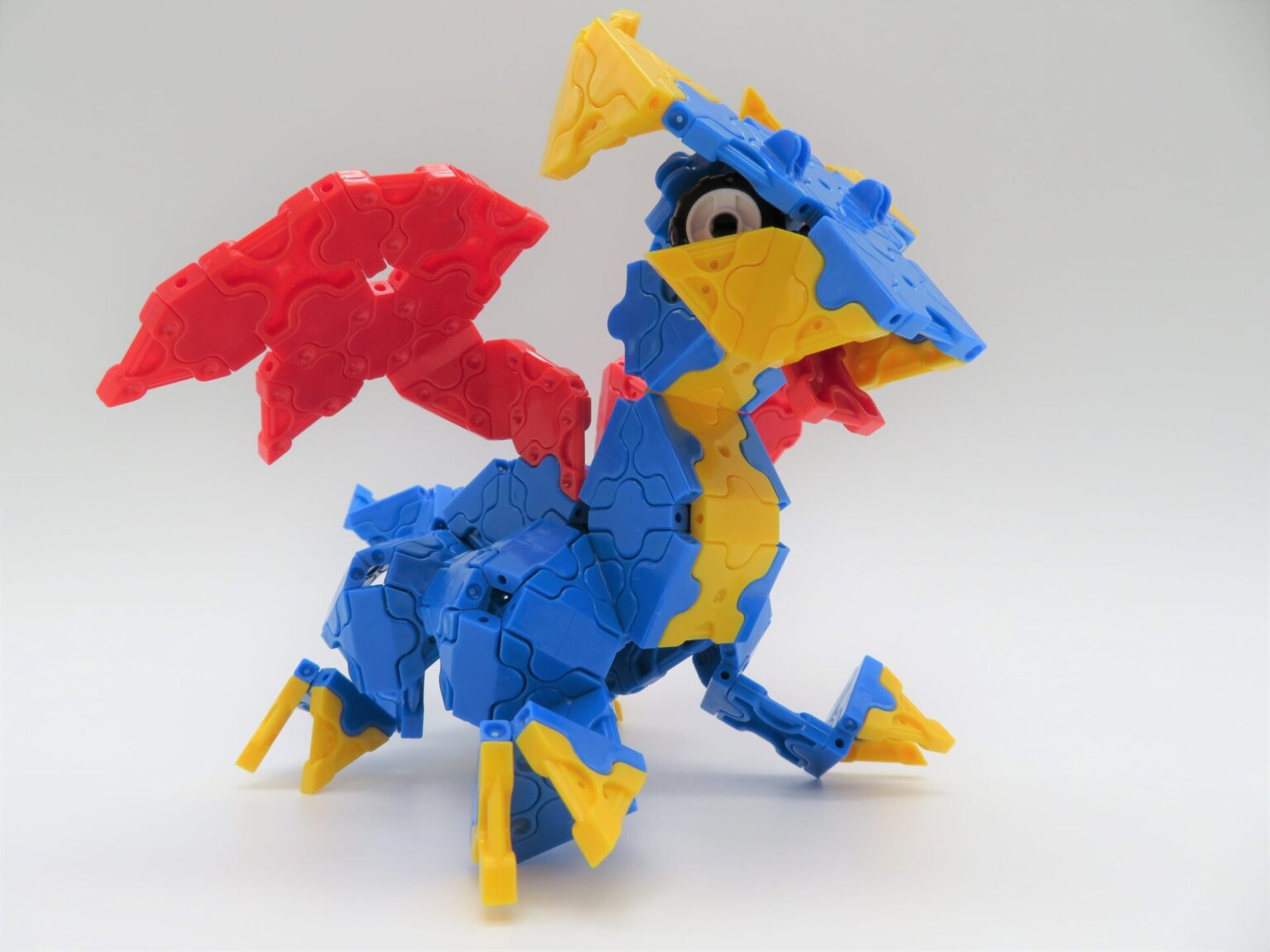 【知育玩具・ブロック】LaQ（ラキュ―）ミスティカルビースト『ドラゴン』をつくってみた！【おもちゃレビュー】｜ありいっちゃんブログ