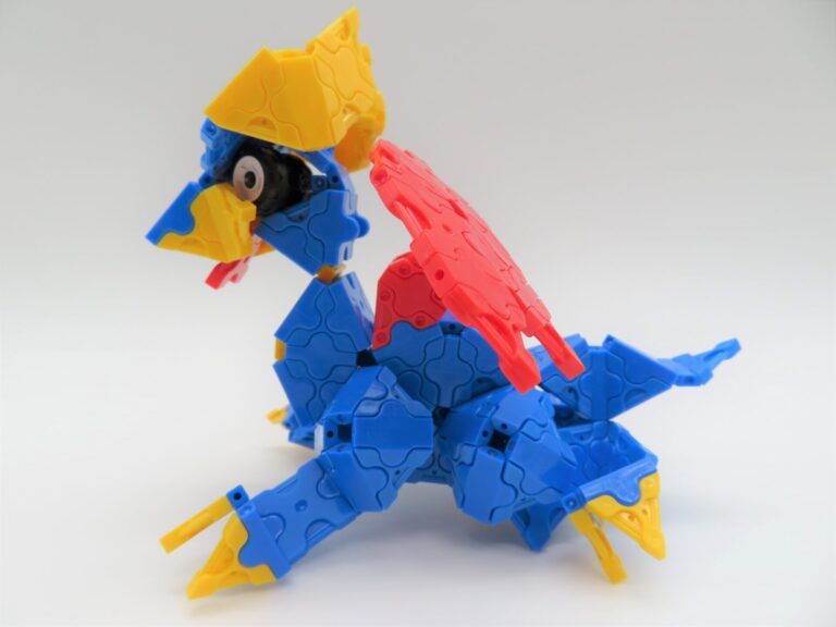【知育玩具・ブロック】LaQ（ラキュ―）ミスティカルビースト『ドラゴン』をつくってみた！【おもちゃレビュー】｜ありいっちゃんブログ