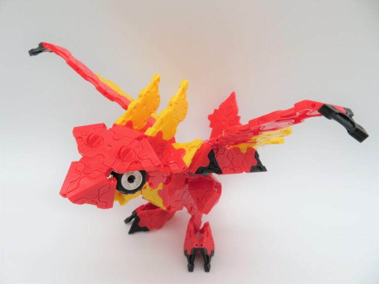 【知育玩具・ブロック】LaQ（ラキュ―）ミスティカルビースト『ワイバーン』をつくってみた！【おもちゃレビュー】｜ありいっちゃんブログ