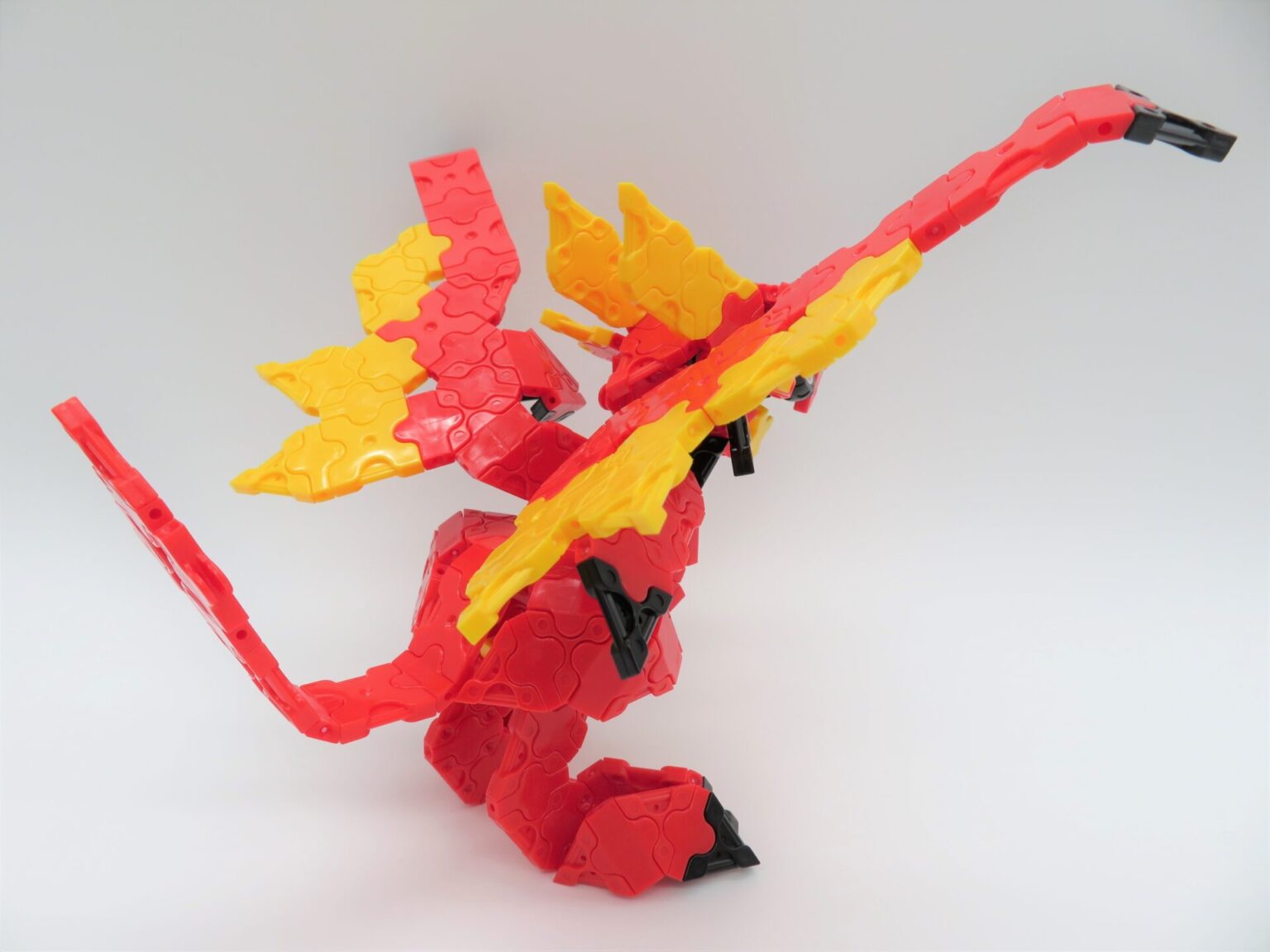 【知育玩具・ブロック】LaQ（ラキュ―）ミスティカルビースト『ワイバーン』をつくってみた！【おもちゃレビュー】｜ありいっちゃんブログ